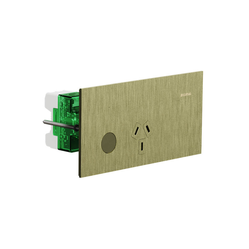 Clipsal 1010CSZ-LB | Solis T Series Horizontal Single GPO | Living ...