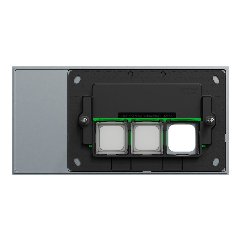 Clipsal 1043CP-PT Solis 3 Gang Switch | Platinum