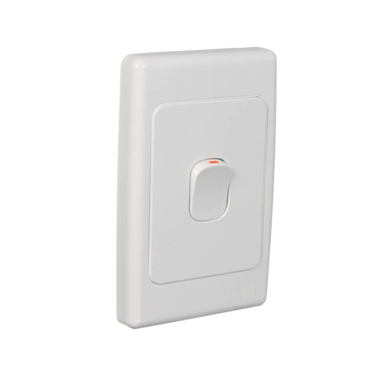 Clipsal 2031/45-WE | 45Amp Stove Isolator White | 2000 Series