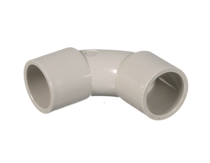 Clipsal 20mm Solid Elbow PVC | 245-20-GY