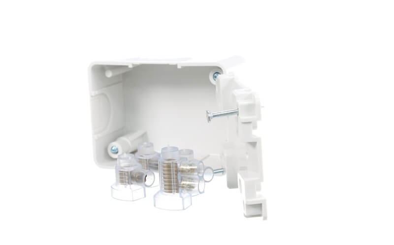 Small Junction Box With Connectors | 30045