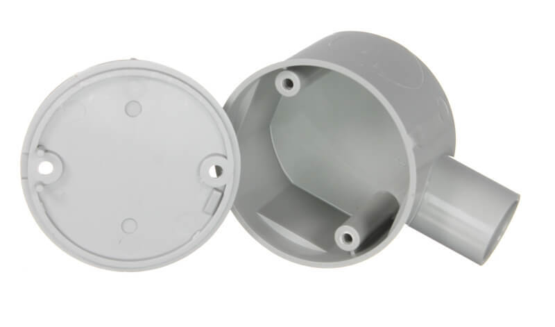 1 Way 20mm Junction Box | JB1-20 | 30056