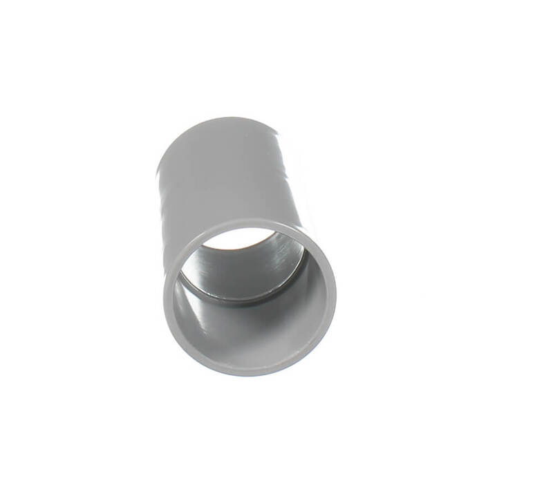 NLS 30078 | 40mm PVC Coupling Plain Grey | TC40