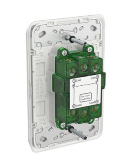 Clipsal Iconic 3041-45VW Cooking Appliance Isolator Single Pole, 250V ...