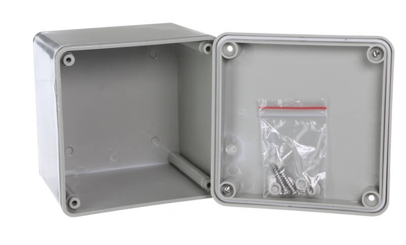 Weatherproof IP65 Adaptable Box NLS 100mm x 100mm x 75mm | 30631