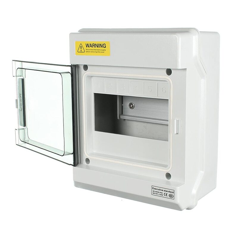 NLS 30771 | 6 Pole Surface Mount Weatherproof Switchboard IP66