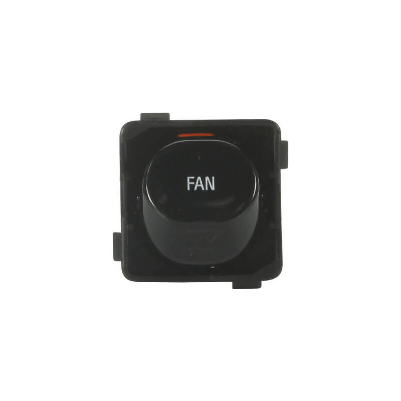 Clipsal 30FM-BK | 30 Series 10A Switch Mech Marked 'FAN' | Black