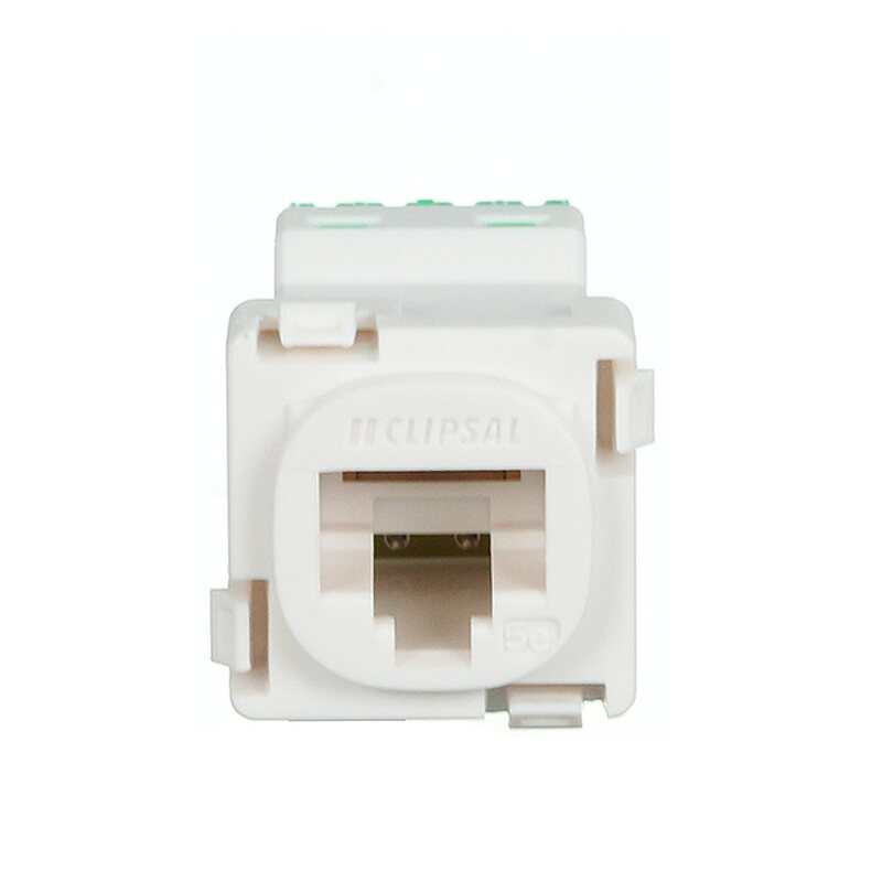 CLIPSAL 30RJ45SMA5C-WE | RJ45 Socket Cat 5e Mechanism 30 Series White