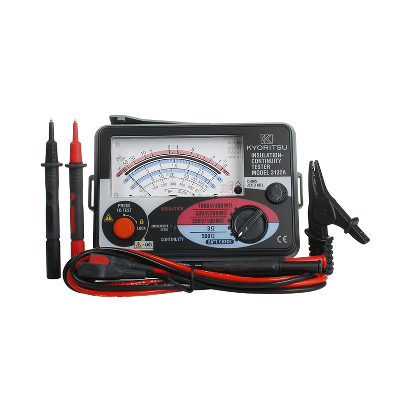 Kyoritsu 3132A Insulation & Continuity Tester | Compact Safety Tool