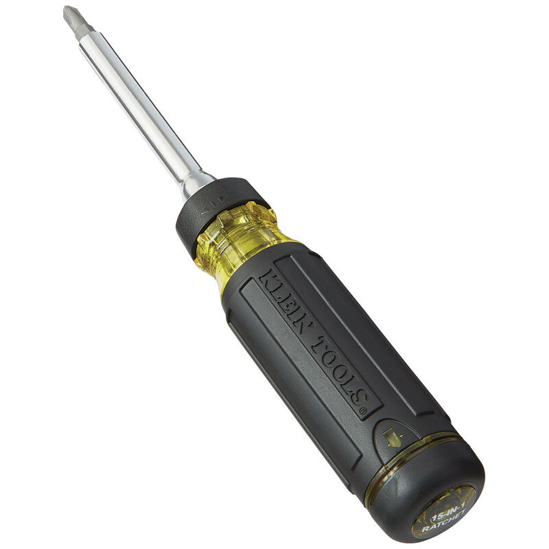Klein Tools 32305 | 15-in-1 Multi-Bit Ratcheting Screwdriver
