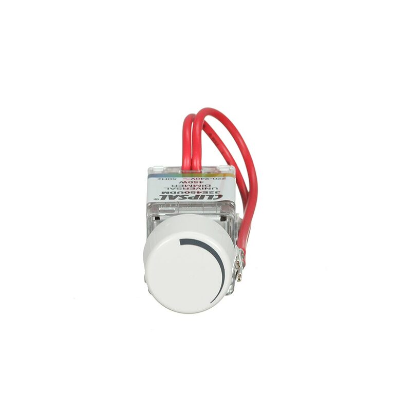 CLIPSAL 32E450UDM-WE | Universal Dimmer Mechanism 450v (Clear Body ...