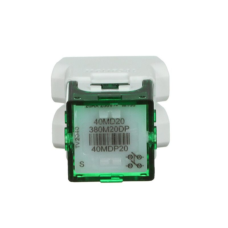 Clipsal Iconic 40MD20 | Switch Mechanism, 1-Way, Double Pole, 250V, 20AX