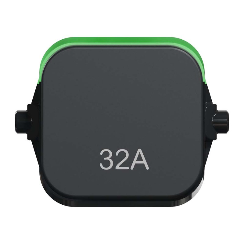 Clipsal Iconic 40R32-XB | Black Dolly Rocker, Blank, 32A | Single Buy