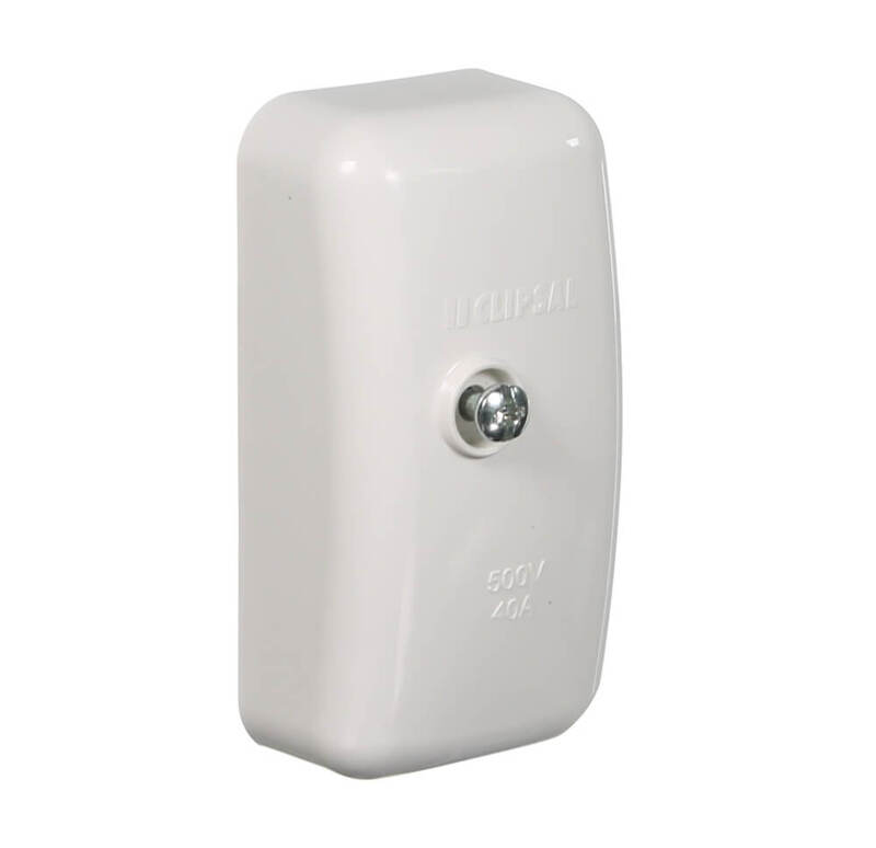 CLIPSAL 559/3-WE 3 terminal Mini Junction Box with Electrical Connectors