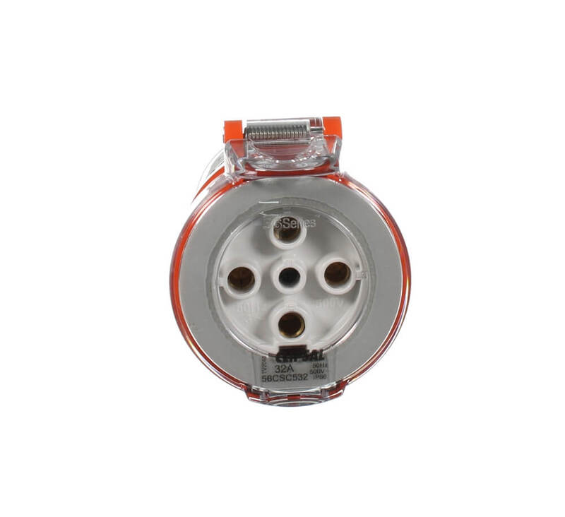 CLIPSAL 56CSC532 | 5 Pin 32Amp Extension Socket | 56 Series