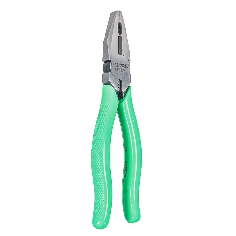 Clipsal 852QCP | Insulated 200mm Quick Connect Stripping Pliers | Green