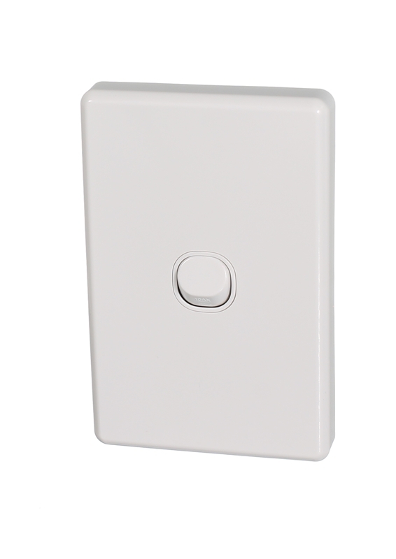 Clipsal C2031VA-WE | 1 Gang Switch 10Amp (Classic Series) | White