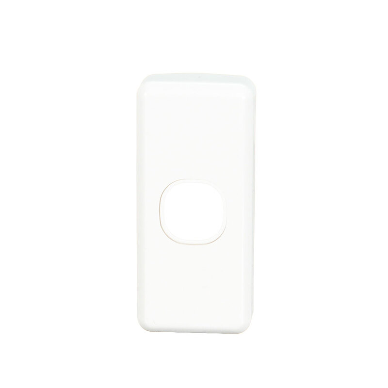 Clipsal Classic C2031-WE | 1 Gang Architrave Grid & Surround White