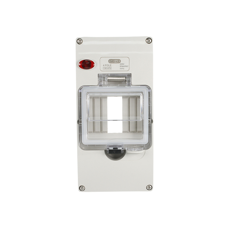 GEN3 CBC4PN | 4 Pole RCD/MCB Cover With Neon IP66