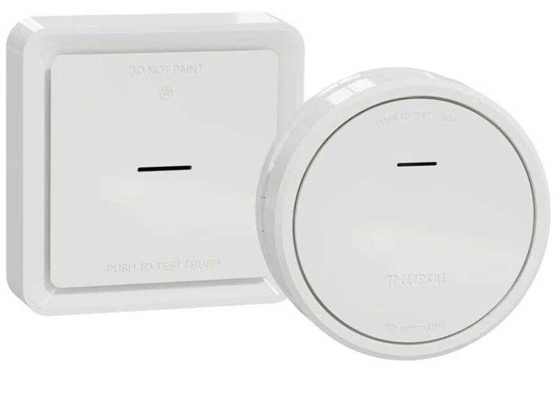 Clipsal CLP599WSA | Clipsal Wiser Smoke Alarm 240V Square