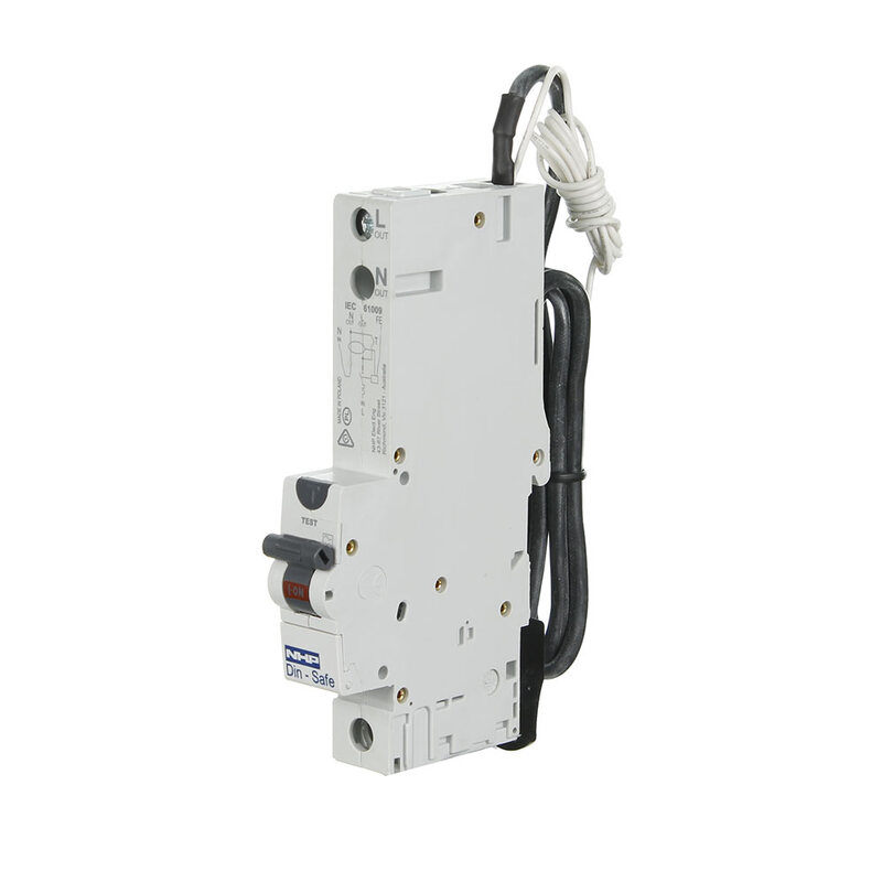 Terasaki Din-Safe DSRCBH1630A | 16 Amp RCBO 1P+N 10kA 30mA