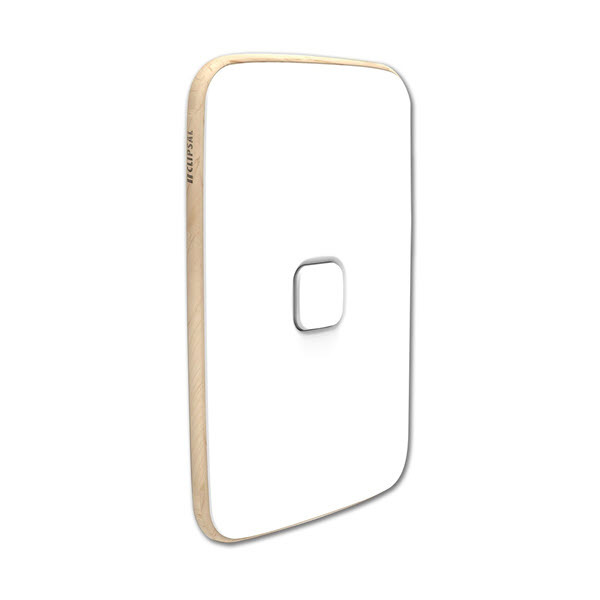 Clipsal Iconic ARCTIC WHITE Essence Skin 1 Gang Switch Rocker | E3041C ...
