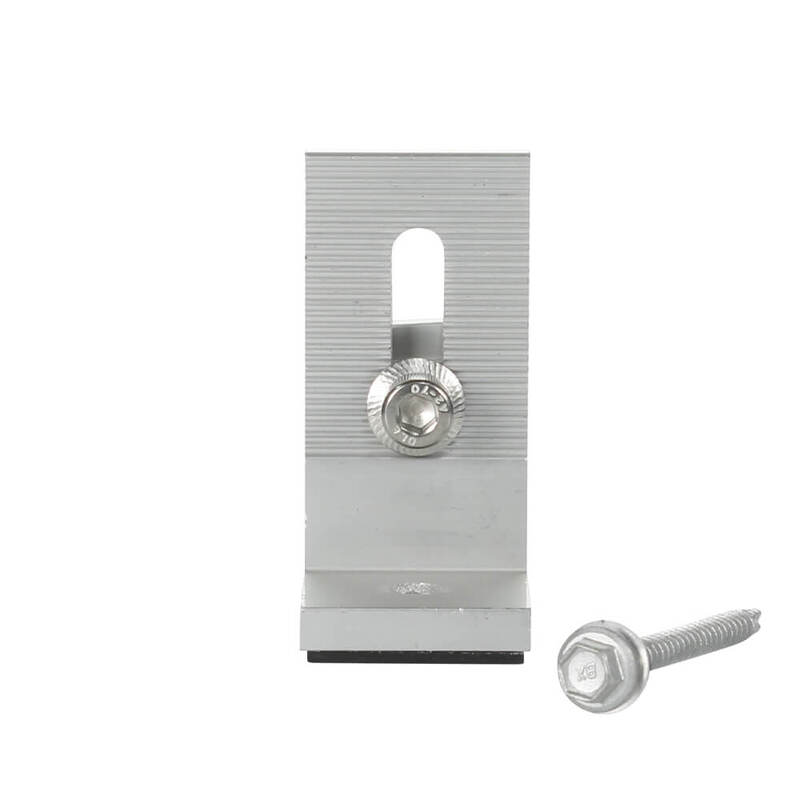 Clenergy ER-I-05 | PV-ezRack Tin Interface Roof Hook/Bracket Aluminium ...