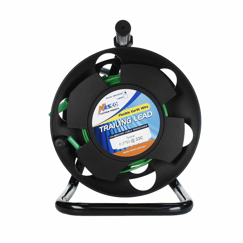 Nesco EWR-50FHD | Flexible Earth Trailing Lead Cable (50m) with Earth ...