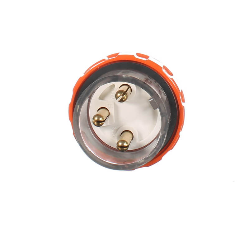 CLIPSAL EY56P332 EASY56 | Plug Straight 1Phase 32Amp 3Pin Round IP66