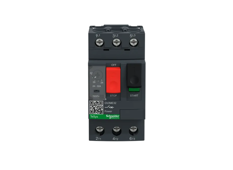 Schneider Electric TeSys GV2ME32 | Motor Circuit Breaker 3P | 24-32A ...