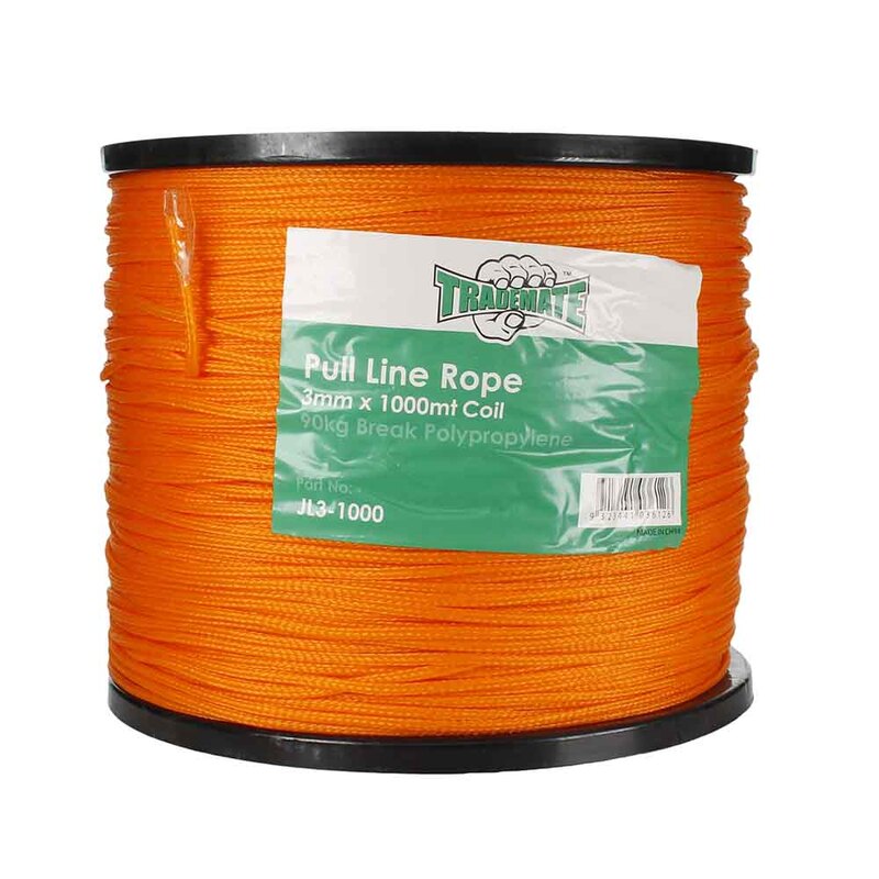 Trademate JL3-1000 | Cable Pull Line Rope 3mm x 1000mt Coil | 90kg ...