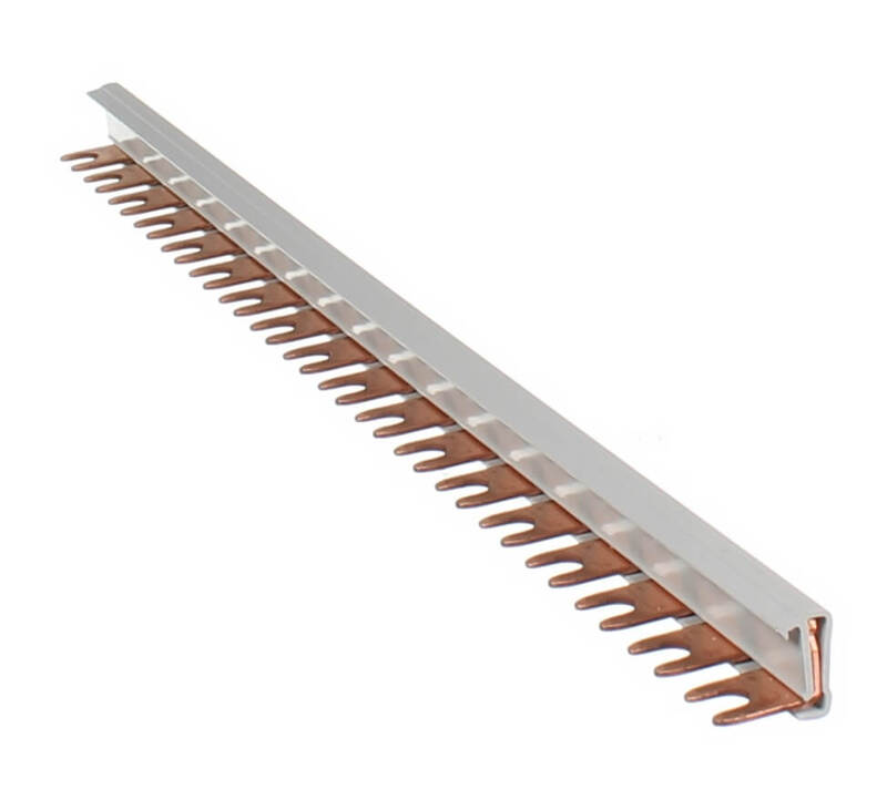HAGER KDN180G | 18 Pole Single Phase Fork Style Insulated Busbar 80A 16mm²