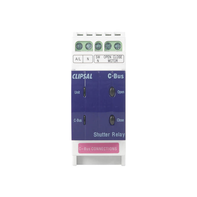 Clipsal Schneider L5501RBCP | C-Bus Shutter Relay Unit 1 Channel