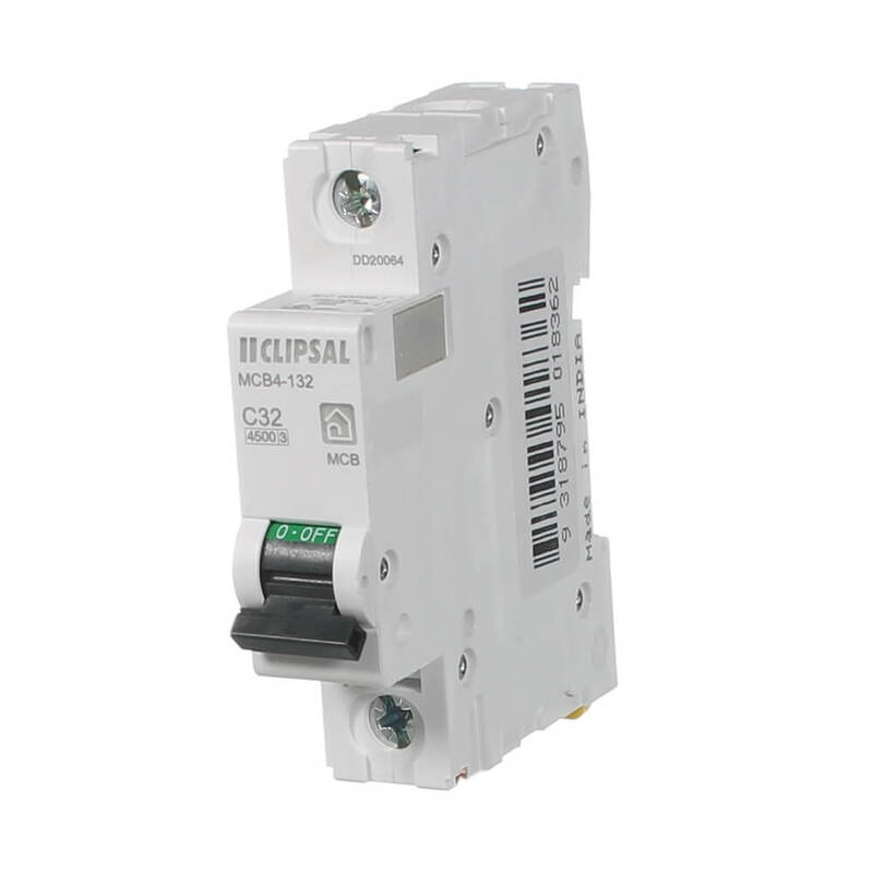 CLIPSAL MCB4-132 | 32amp Single Pole 4.5kA Circuit Breaker