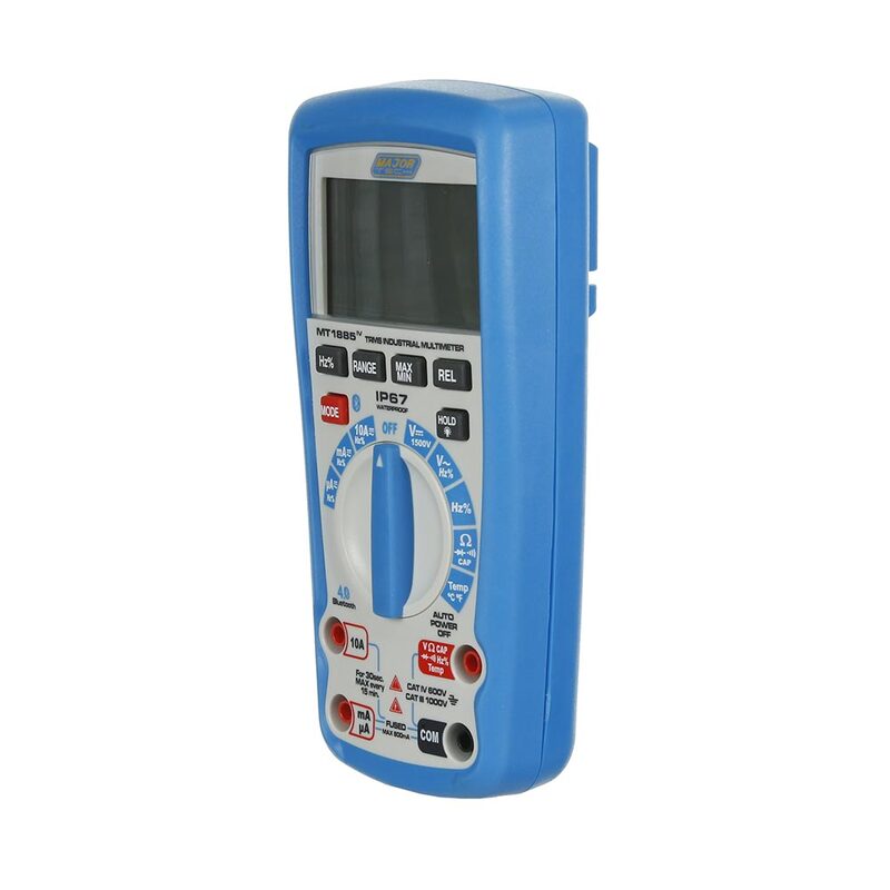 Major Tech MT1885 | 1500V DC IP67 True RMS Bluetooth Multimeter