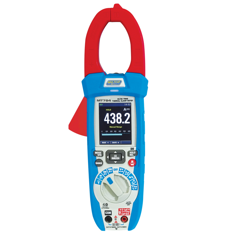 Major Tech MT784 | 1500V DC Thermal Imaging Clamp Meter