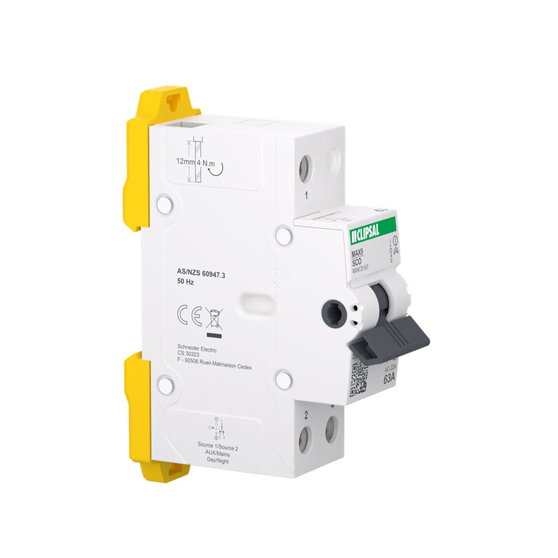 CLIPSAL MX9CS163 | Changeover Switch 1 Pole 63 Amp | 240V