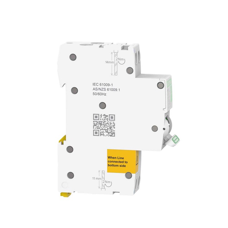 Clipsal MX9R3132 | 32A MAX9 RCBO 1PN C | 30mA Type A SLIM
