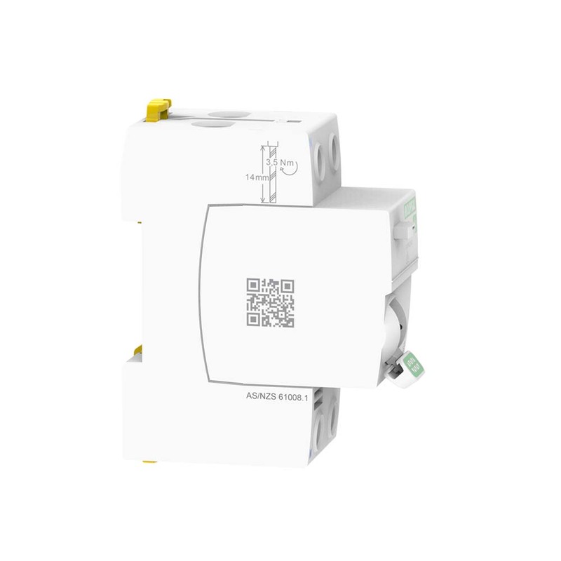 Clipsal MX9RC240 | 40A 2 Pole MAX9 RCCB | 30mA Type A