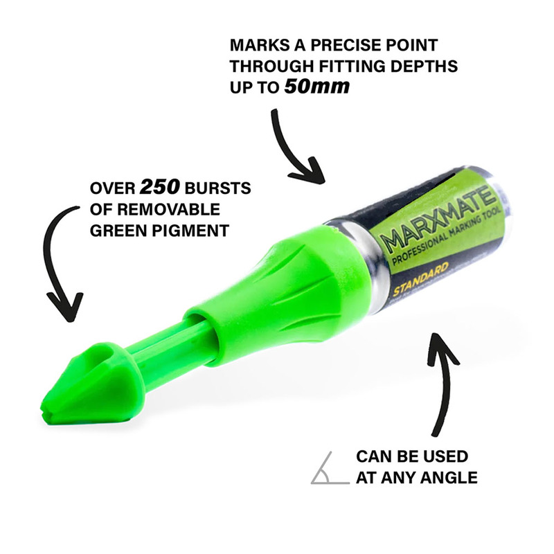 Gripit Marxmate | 5-Pack | Professional Marking Tool | Up to 50mm