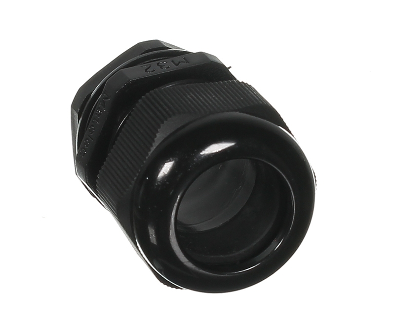 Matelec NCG-M32/B | 32mm Nylon Cable Gland | Black