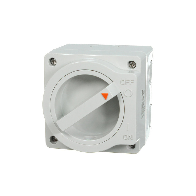 NHP NLINE NL120S | Weatherproof Isolator 2 Pole 20 amp M100 250v | Small