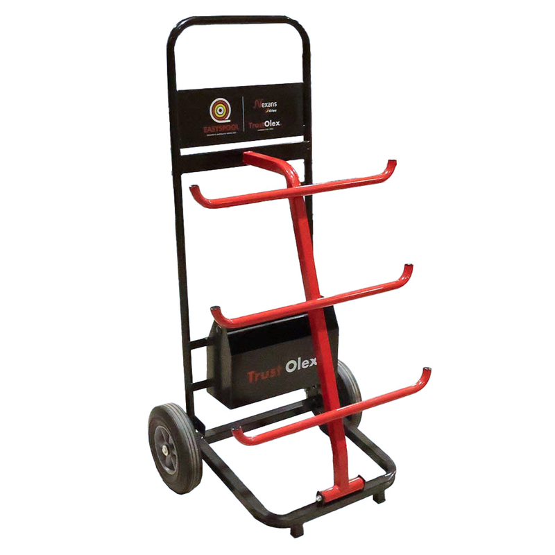 OLPEASYSPOOL Portable Cable Trolley | 150KG Capacity | 6 Spools