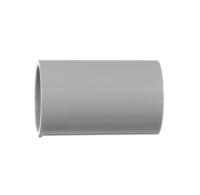 25mm PVC Coupling Plain Grey | NLS