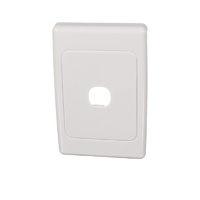 Clipsal 1 Gang Grid And Surround (2000 Series) 2031VHWE, 2031VH