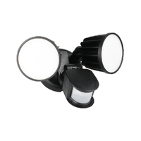 SAL SES70802TC-BK | Stargem III Twin 2 x 15W LED Floodlight Tri-Colour ...