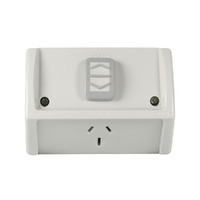 CLIPSAL WSC227/1/15 | Single Weatherproof Power Point GPO 15Amp 250v ...