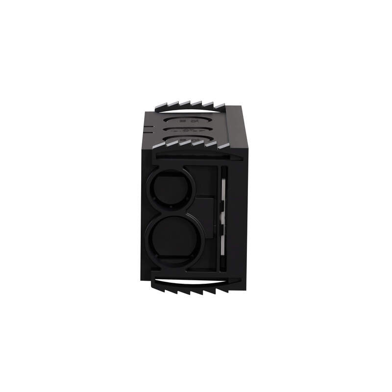 Clipsal 157PRM4 | Solis Wall Box 120mm Mounting Centre | Black