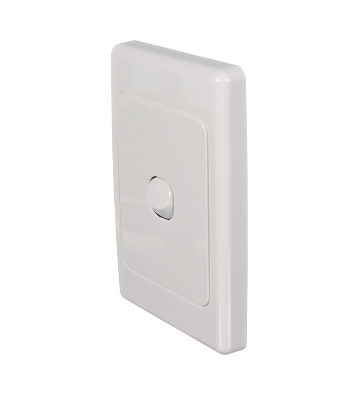 Clipsal 2031VA-WE | 1 Gang Switch 10Amp 250v White (2000 Series)