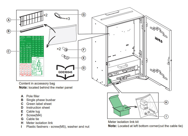 Clipsal 230DRAQTPL | Box Meter DinRail SW/BD Temp Supply with Meter ...